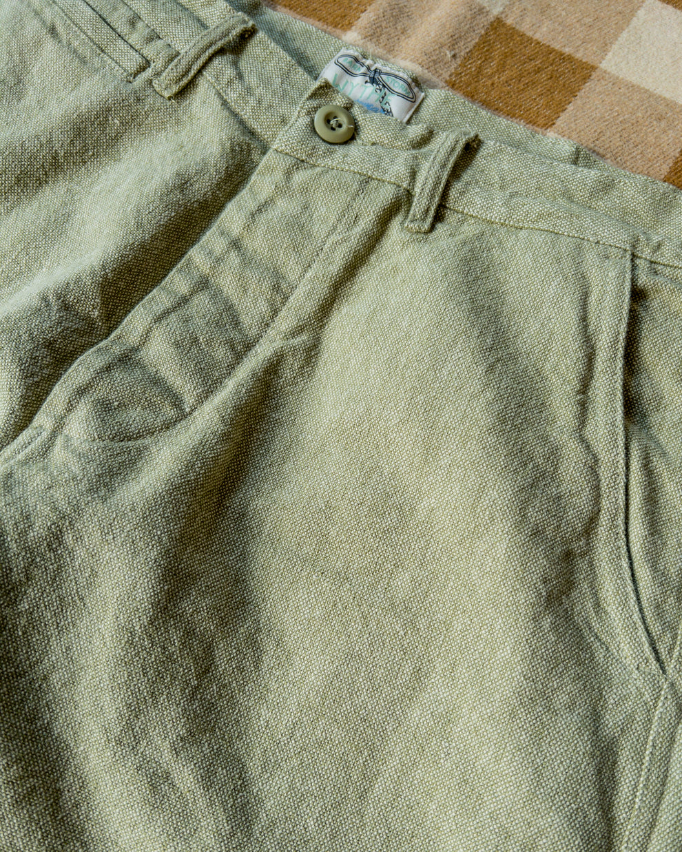 Rustic Plainweave Chino - Olive – Wythe